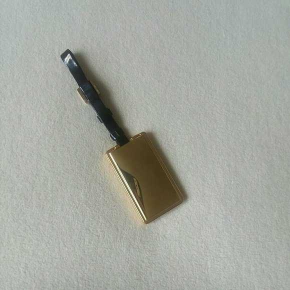 Yves Saint Laurent | Makeup | Ysl Yves Saint Laurent Gold Luggage Tag ...